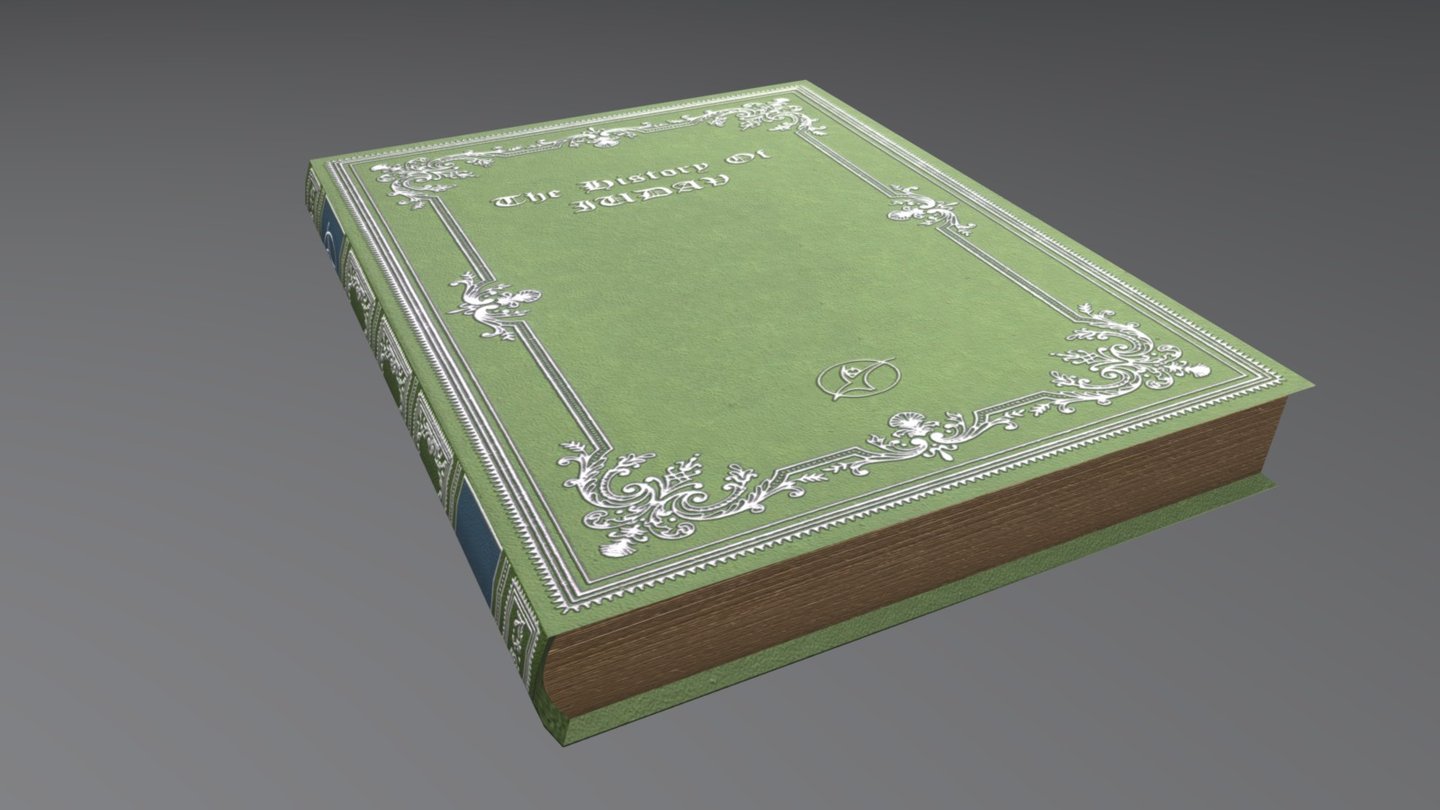 Book 3 - 3D model by IUDAV [4e24471] - Sketchfab