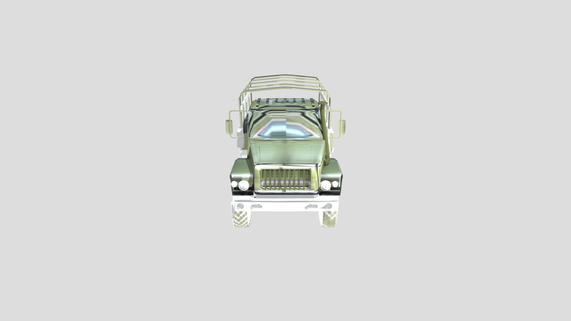 GAZ 3308 - 3D model by maddex88 [4e245e6] - Sketchfab