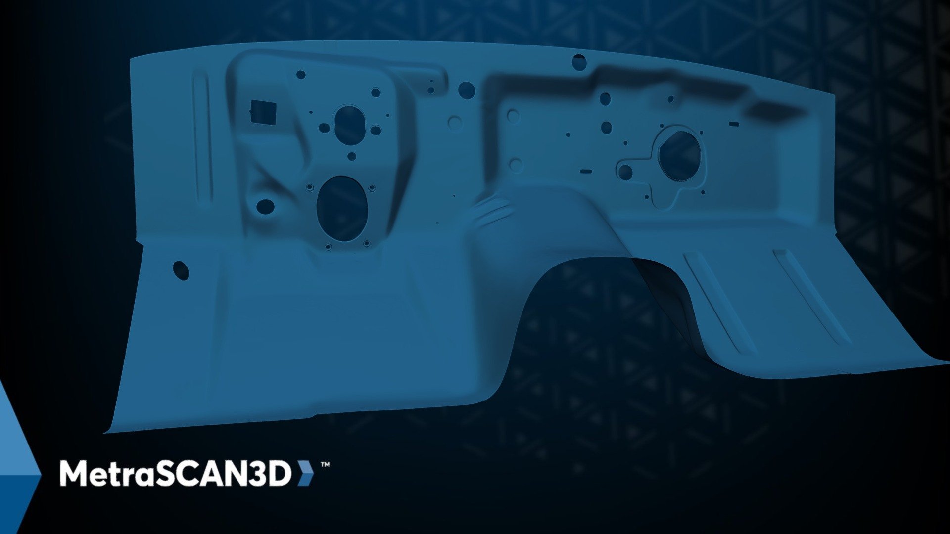 Automotive - 60's mustang firewall - 3D model by Creaform [4e24f5d ...