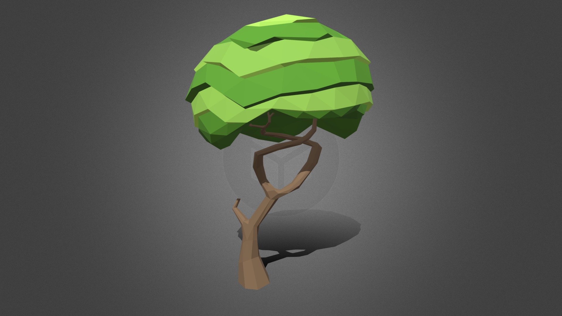 Low Poly Tree with twisting branches - Download Free 3D model by ...