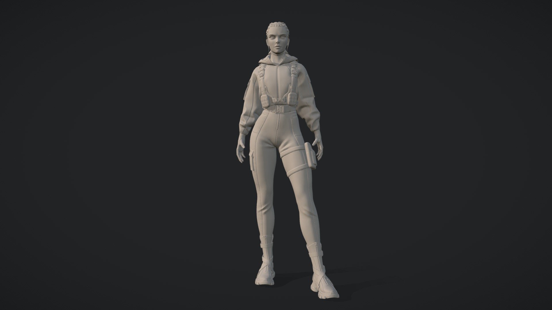 Unnamed female character - 3D model by josefineclante [4e27288] - Sketchfab