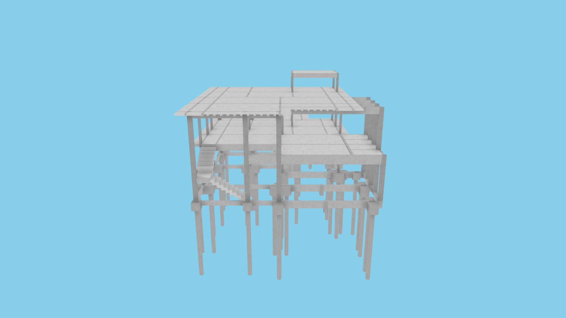 3D Estrutural - Irineu - 3D model by Eng. Civil Nilson Netto (@eng ...