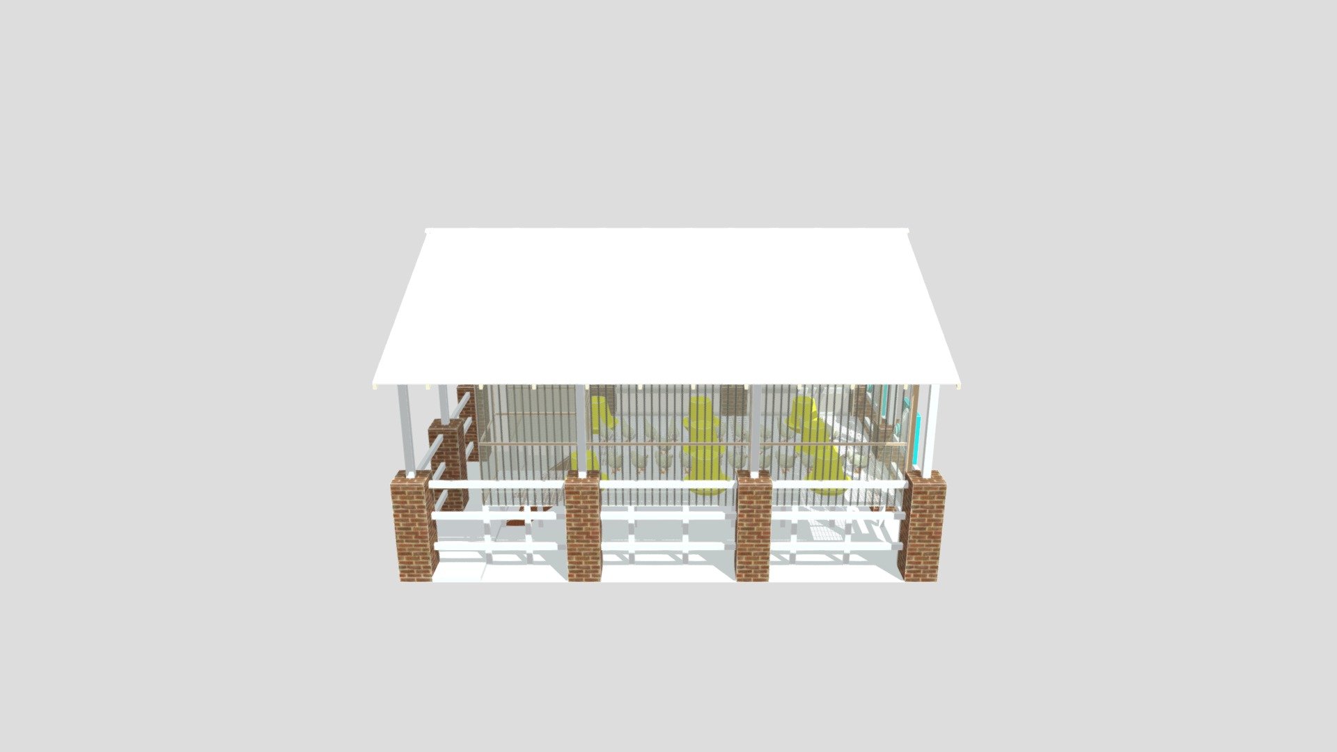 Reban Ayam LL 2 - 3D model by ash.ikhwan [4e27e28] - Sketchfab