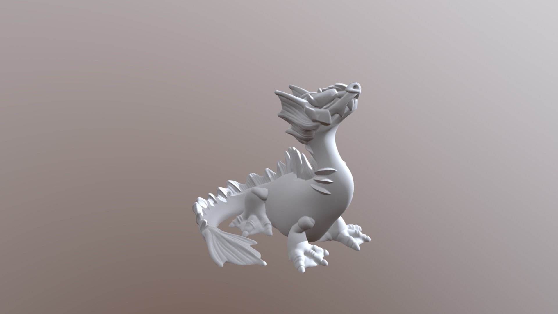 Aquaticus The Water Dragon - 3D model by Malinda3 [4e27f25] - Sketchfab