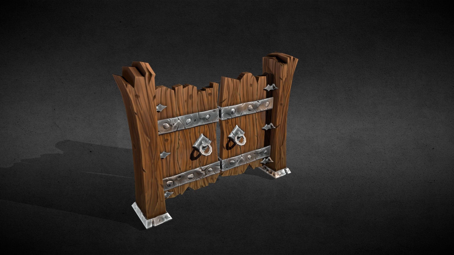 3D STYLIZED GATES - 3D model by KANIK_01 [4e2ba3a] - Sketchfab