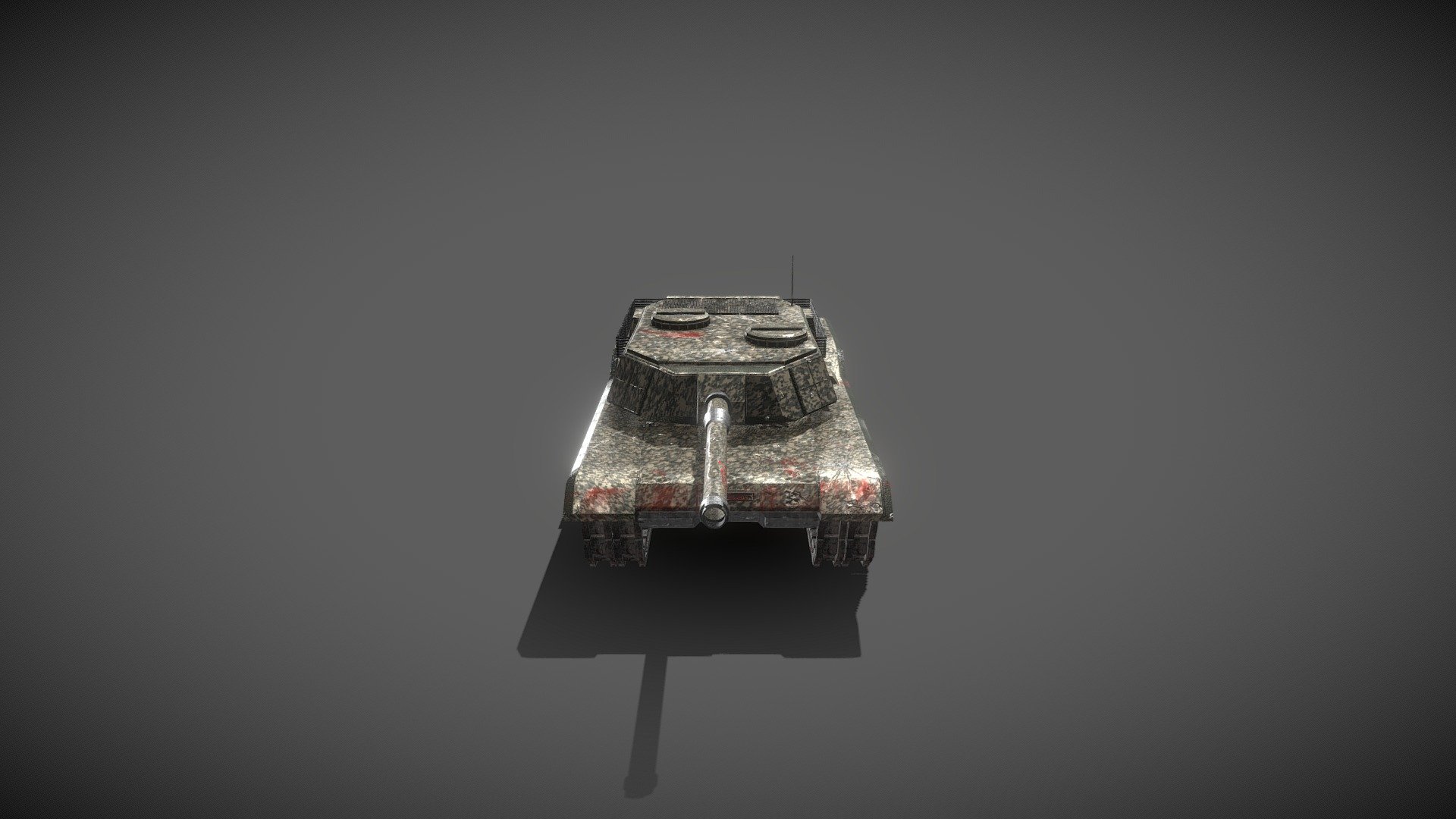 damaged Abrams tank - 3D model by Seanharkin3dmodelling [4e2d288 ...