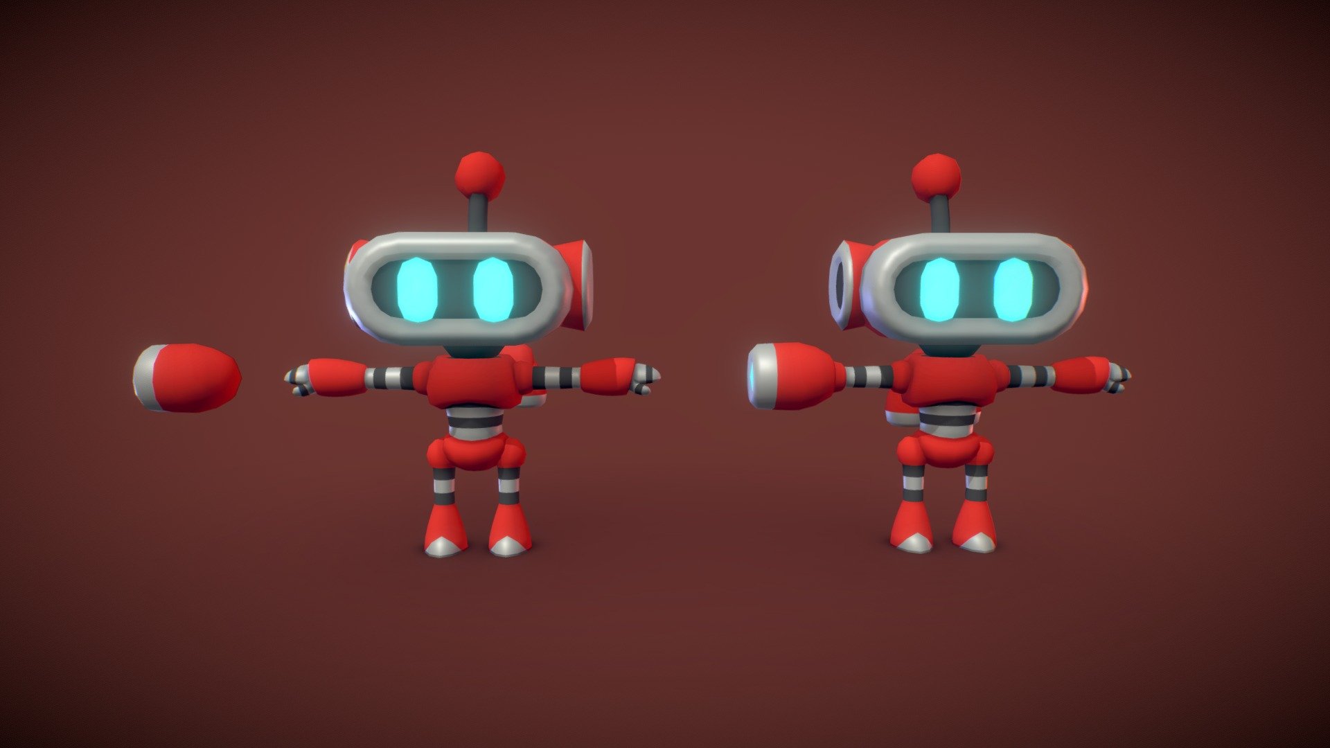 Robot - Preview - 3D model by BitGem [4e2e6ef] - Sketchfab