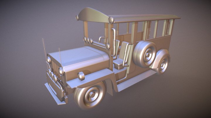 Jeepney 3D models - Sketchfab