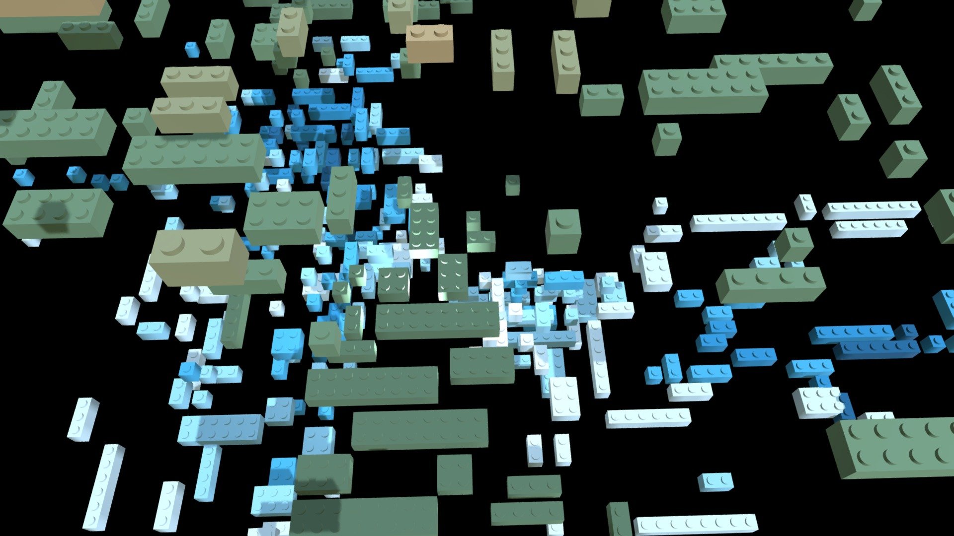 Lego Map of Michigan and the Great Lakes - Download Free 3D model by ...