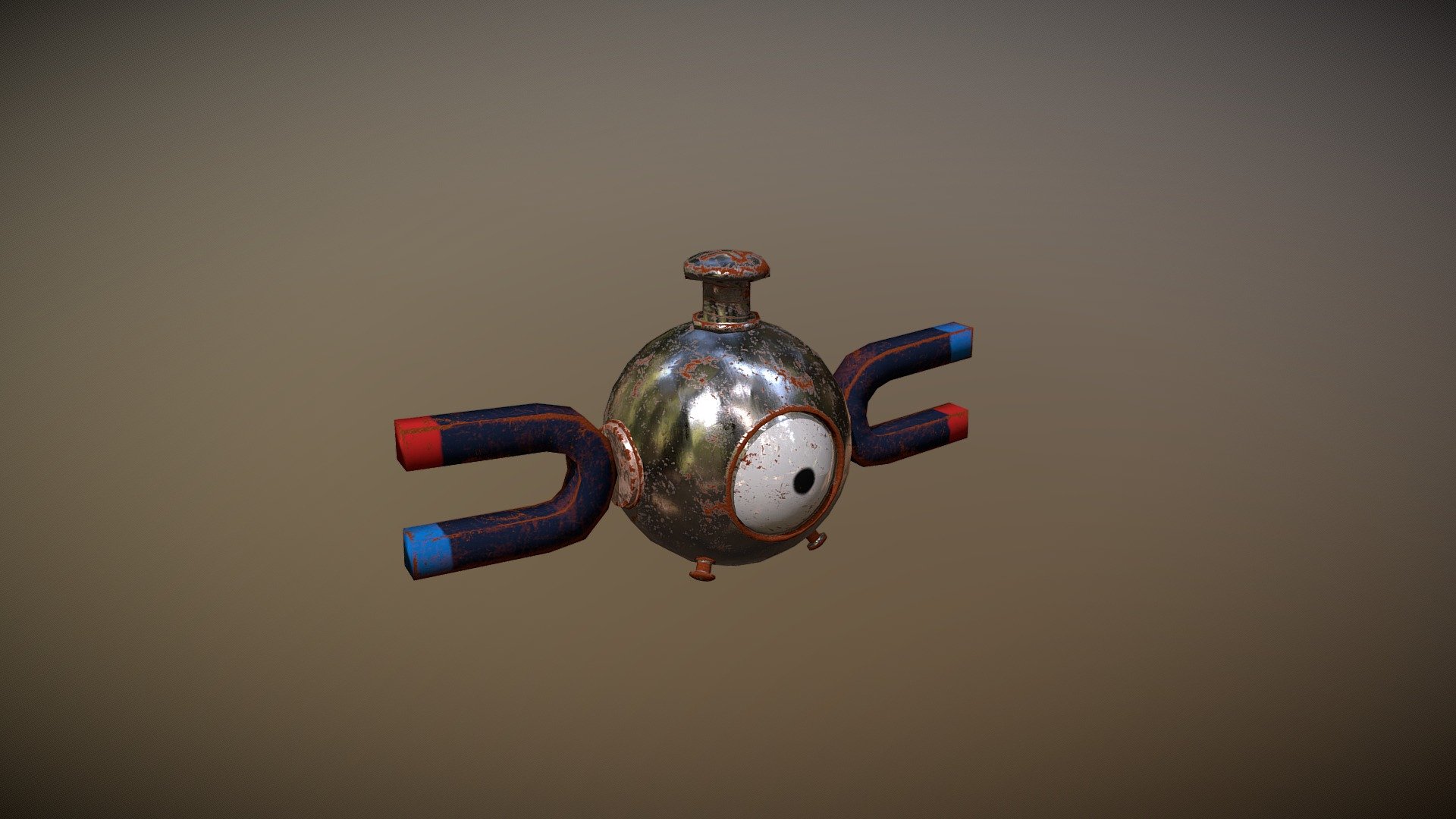 Magnemite - 3D model by boconganh11071996 [4e31b91] - Sketchfab