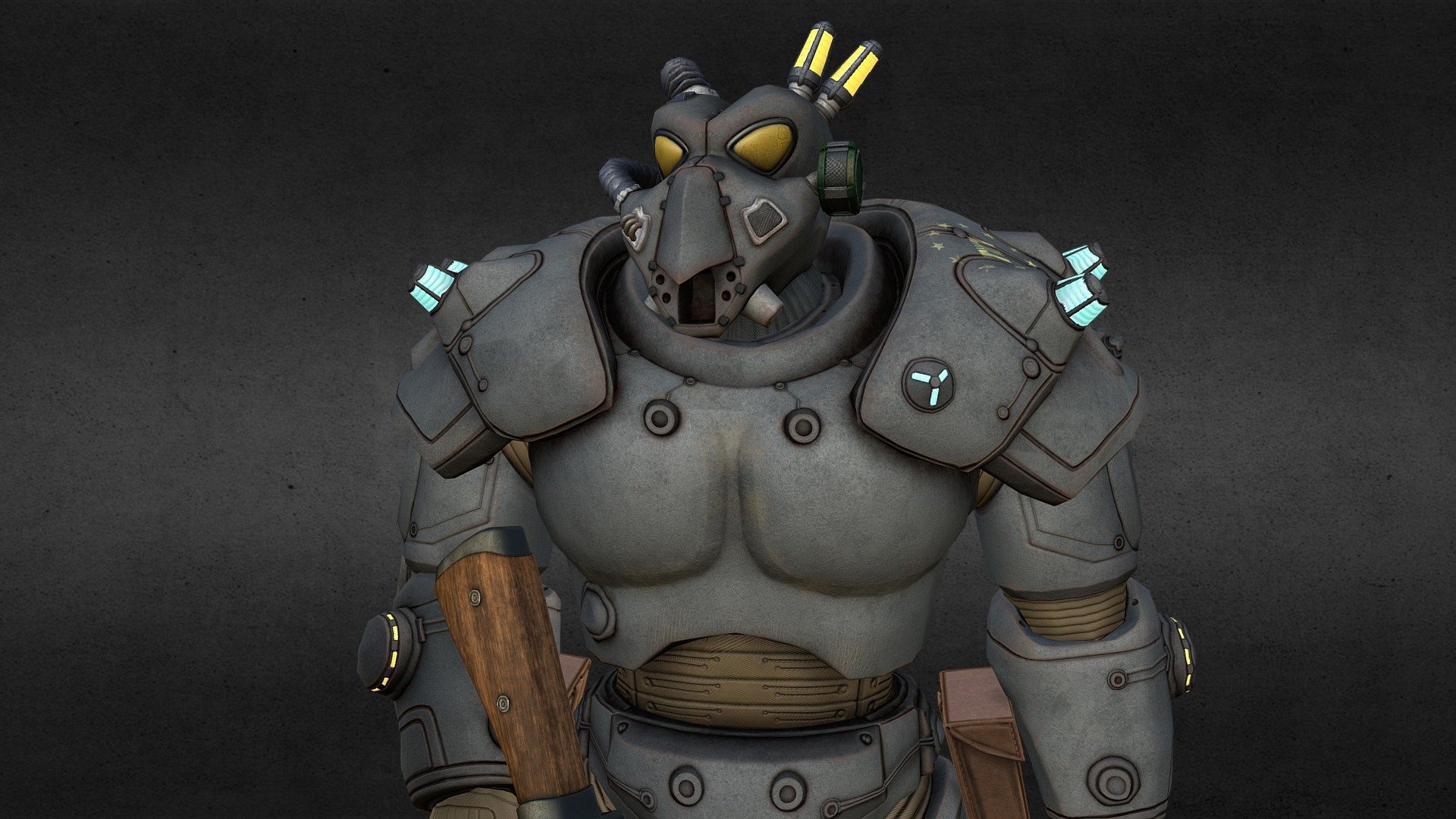 Tesla Power Armor Fallout