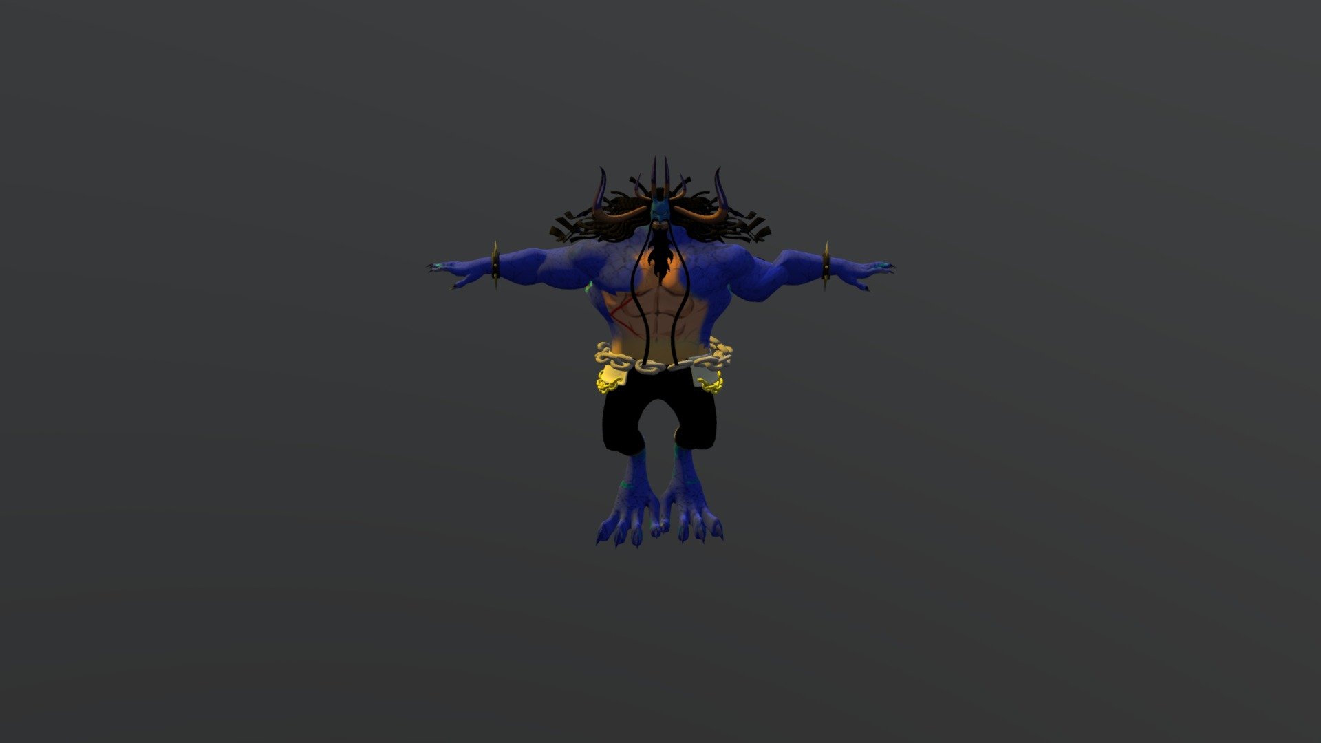 Kaido hybrid - 3D model by luffygear4snakemanh [4e327de] - Sketchfab