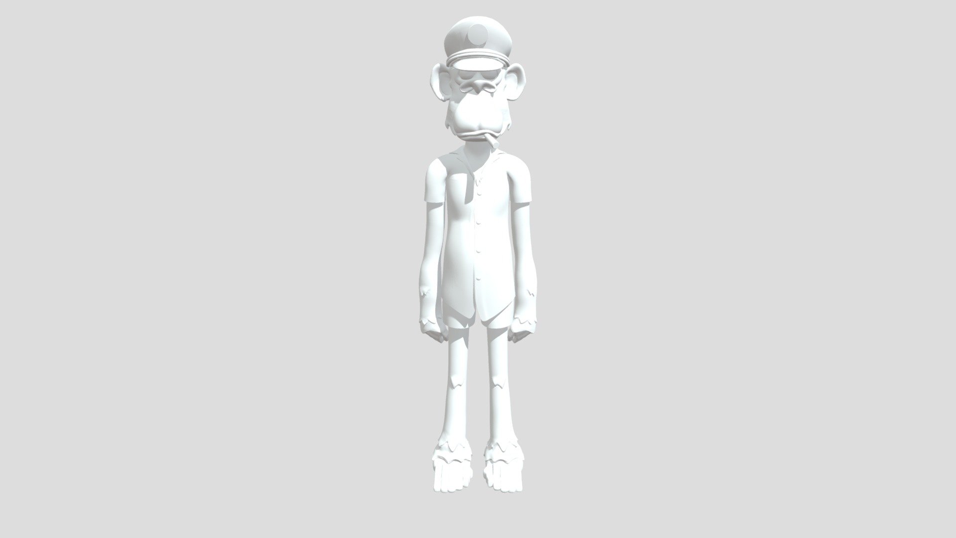Bored Ape - 3D model by Haris (@evilevol819) [4e32832] - Sketchfab