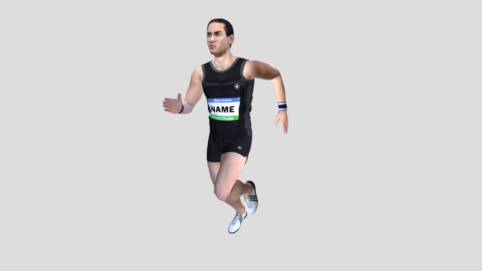 Athlete Animations Set - Buy Royalty Free 3D model by GK Arts (@gkarts ...