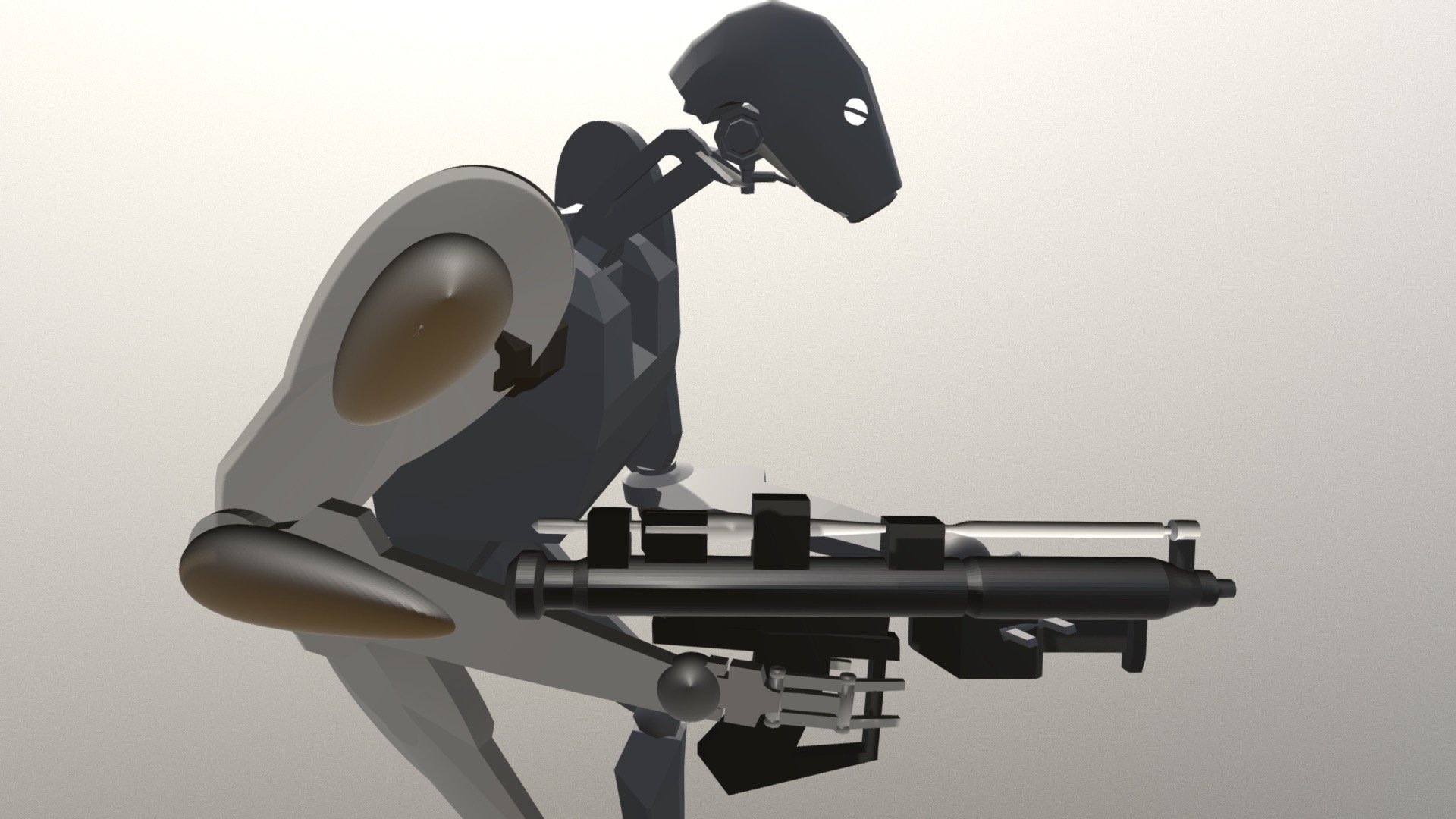 BX Series Commando Droid - Download Free 3D model by S🅾️Meme star wars ...