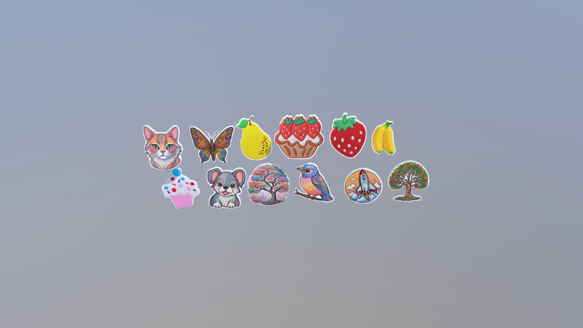 Sticker - 3D model by 3D Artist (@Naveed_CG) [4e3ad00] - Sketchfab