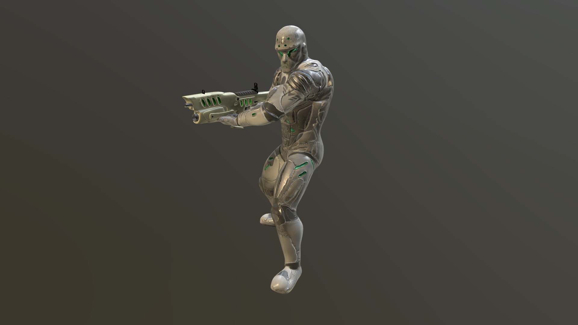 Space Soldier - 3D model by Gabriel Torres (@gabrieltorres) [4e3b78c ...