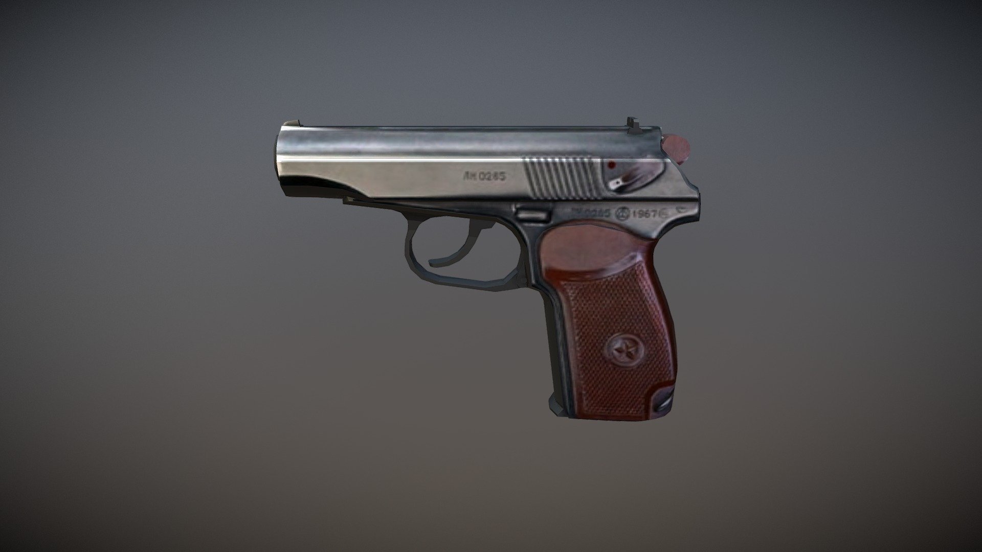 Makarov_low - Download Free 3D model by VladiT (@Vladimir..Taranenko ...