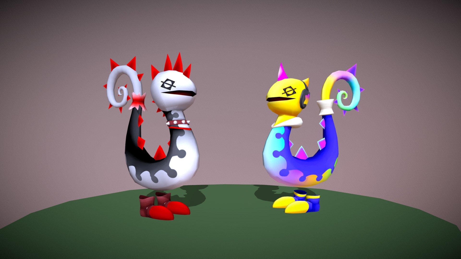 Hebby Repp & Emo Boi - 3D model by l._a._d._ [4e3d7a3] - Sketchfab