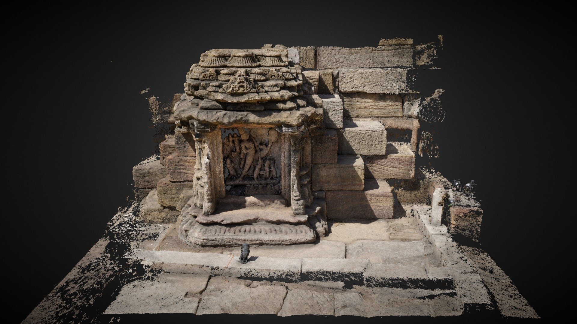 Sun Temple of Modhera, Gujarat. detail - 3D model by Doron Altaratz ...