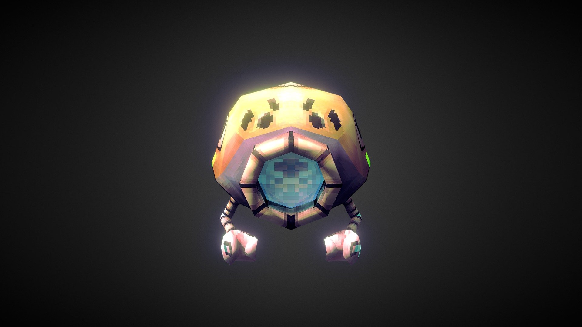 Enemy - Destruction Bot - 3D model by ThadeuJ [4e3f211] - Sketchfab