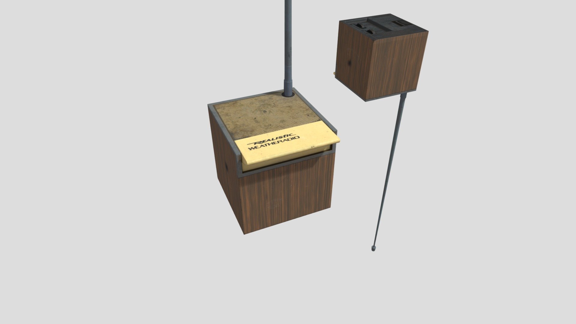 Realistic Deskube Weatheradio 12-181 B - Buy Royalty Free 3D model by ...
