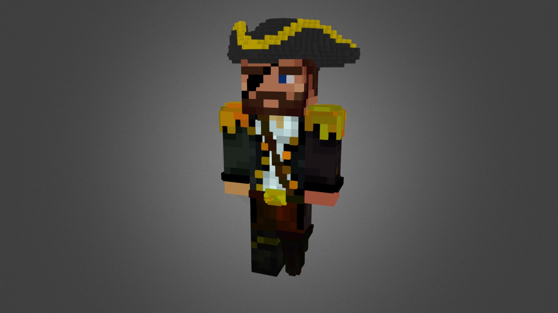 Pirat - 3D model by Kleypex [4e40d9a] - Sketchfab