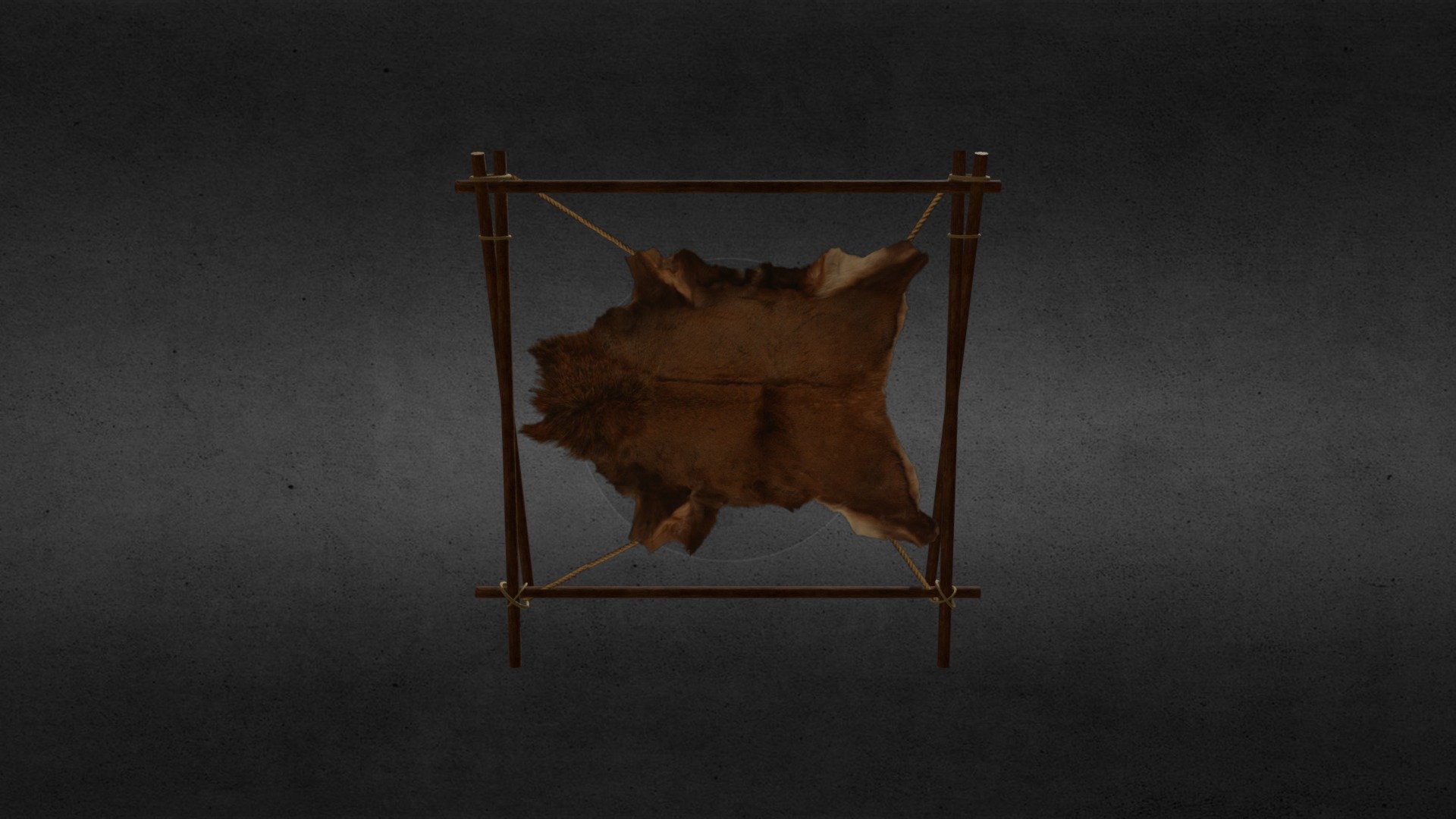 Organic Modelling -Tanning Rack - 3D model by Fiona Galloway ...