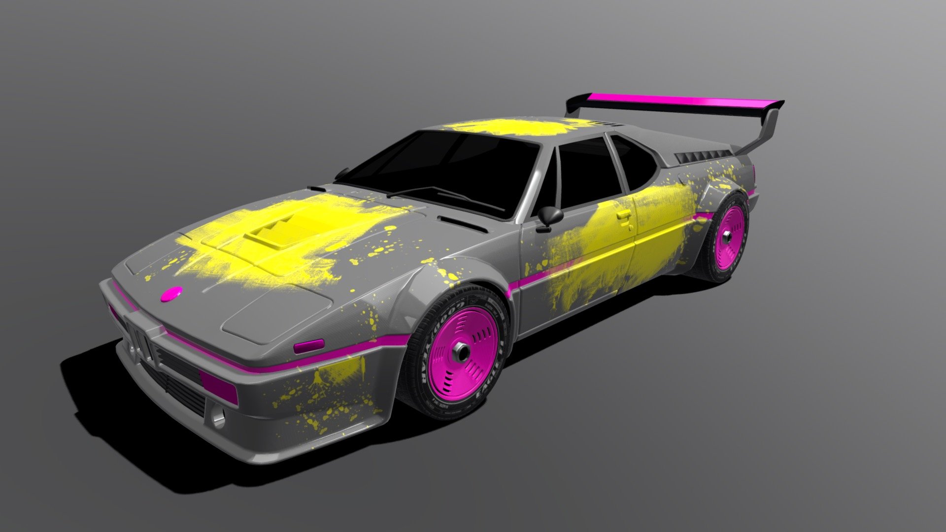 BMW - M1 - 3D model by mrDiG [4e42d5a] - Sketchfab