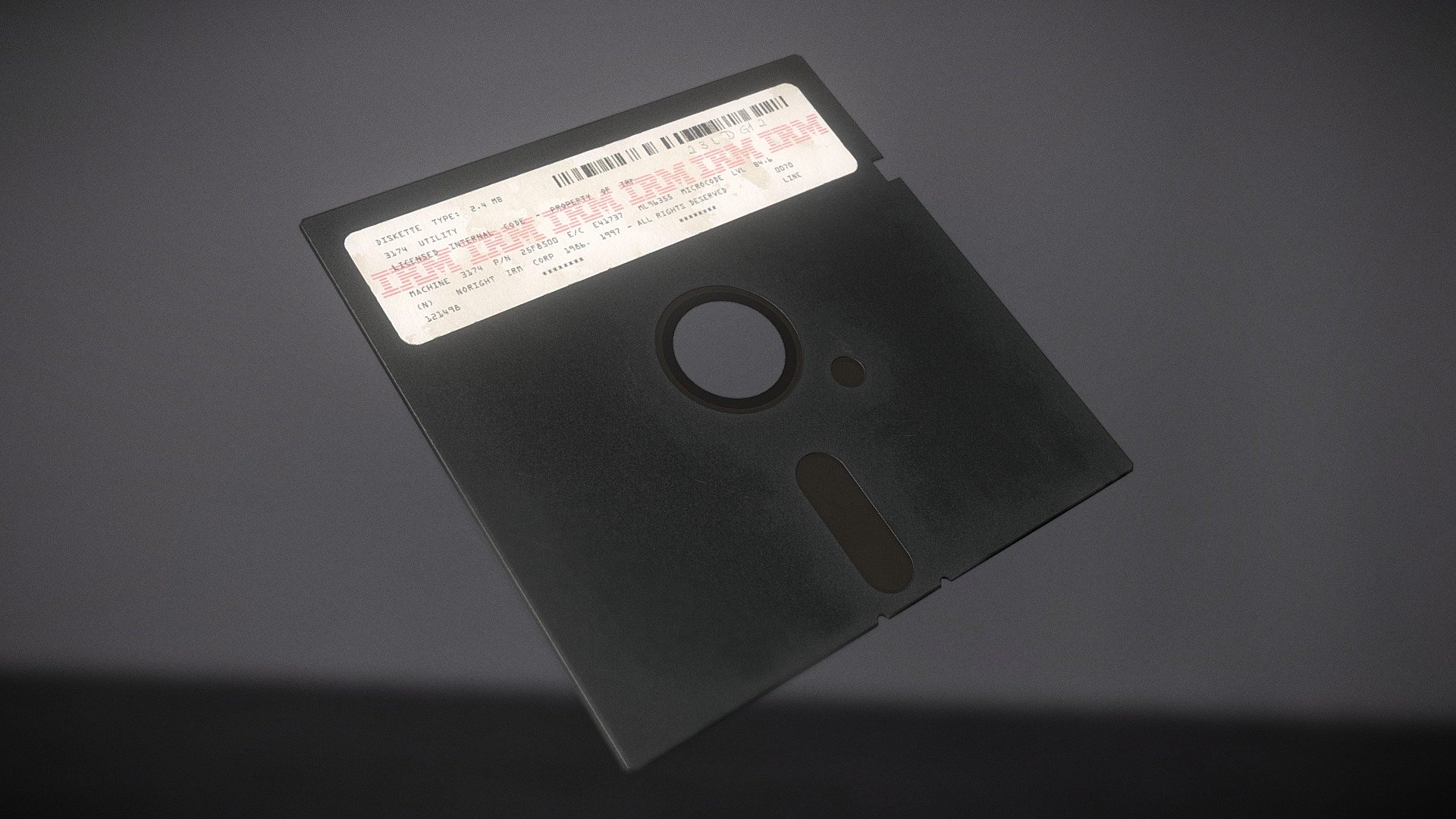 5.25" Floppy Disk - 3D model by Kami Rapacz (@kuroderuta) [4e43632 ...