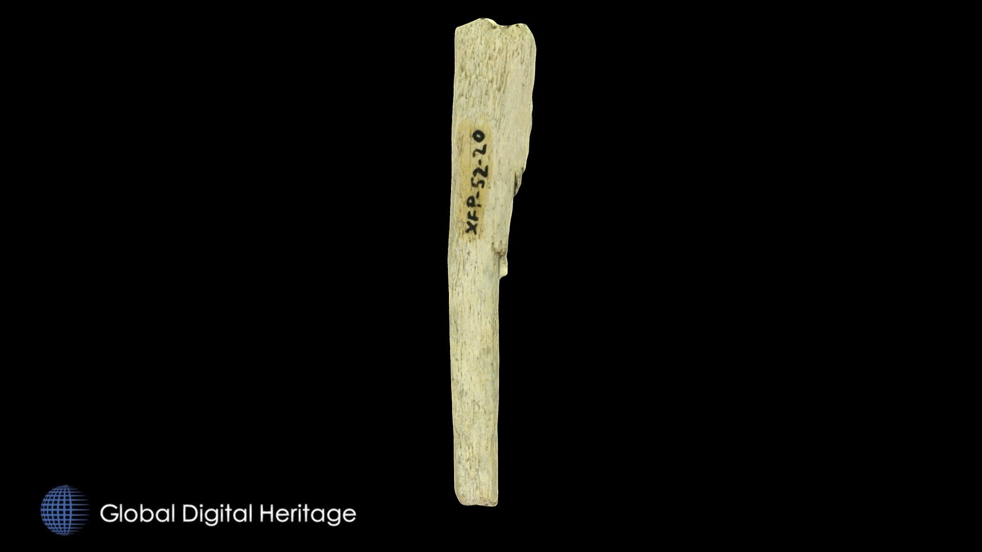 XFP-052 Carved Bone, Sanak Island, Alaska - Download Free 3D model by ...