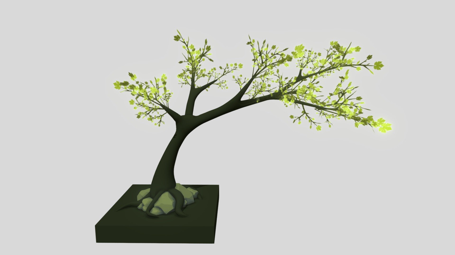 Stylized Tree - 3D model by Kravei [4e440c2] - Sketchfab