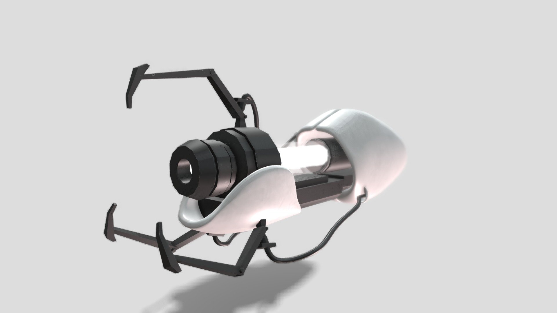 Portal gun. - Download Free 3D model by ImSoTired. [4e440e9] - Sketchfab