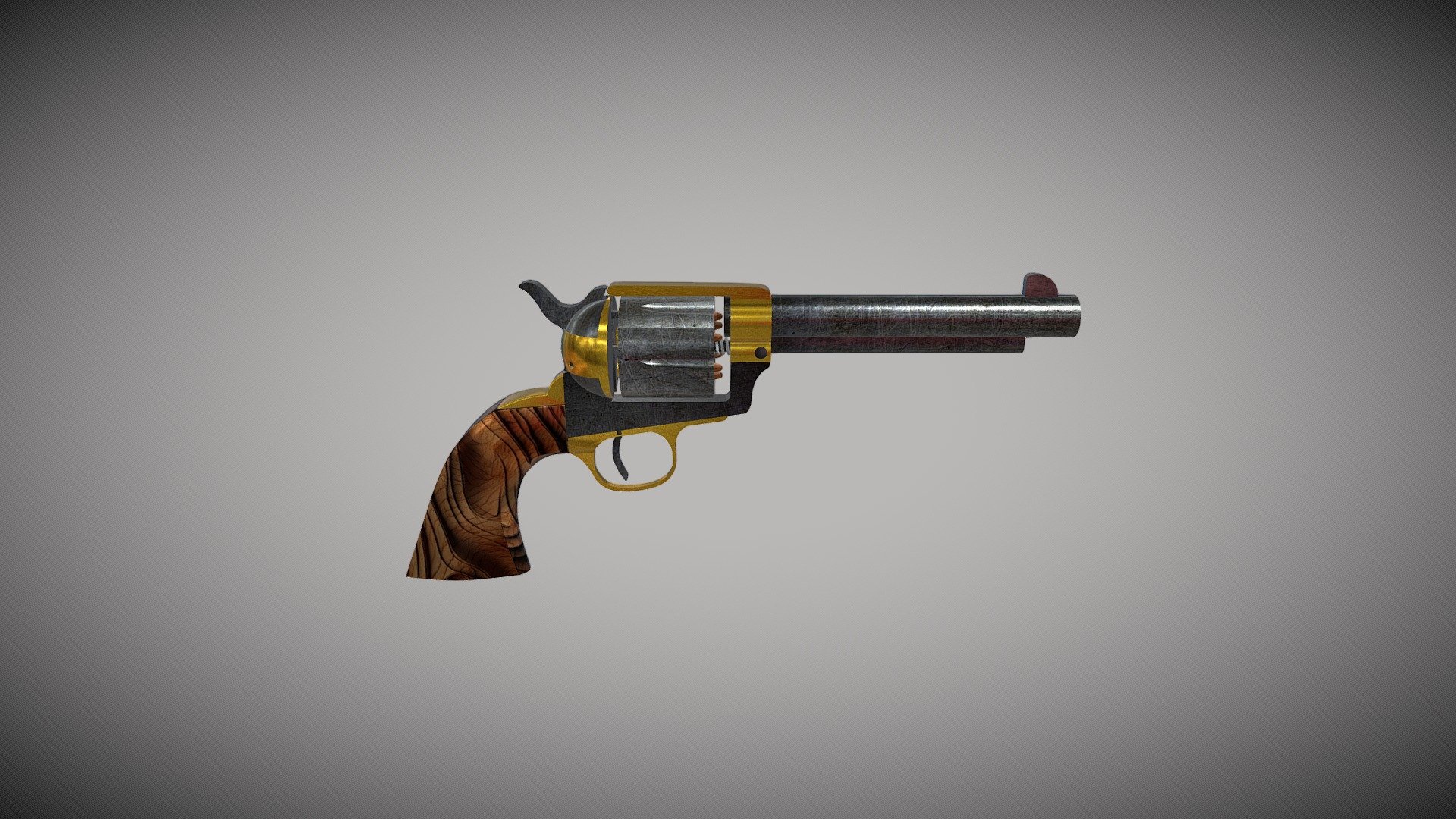Revolver - 3D model by Orrik [4e45dea] - Sketchfab