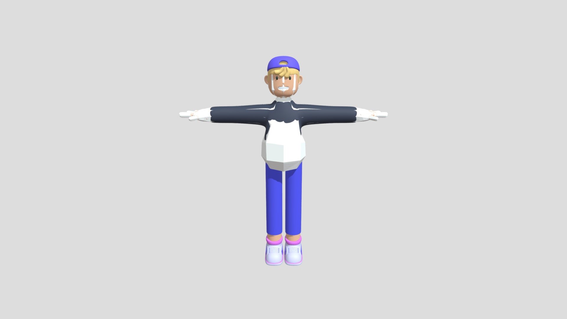 cool guy - Download Free 3D model by 3xLogic [4e471c8] - Sketchfab
