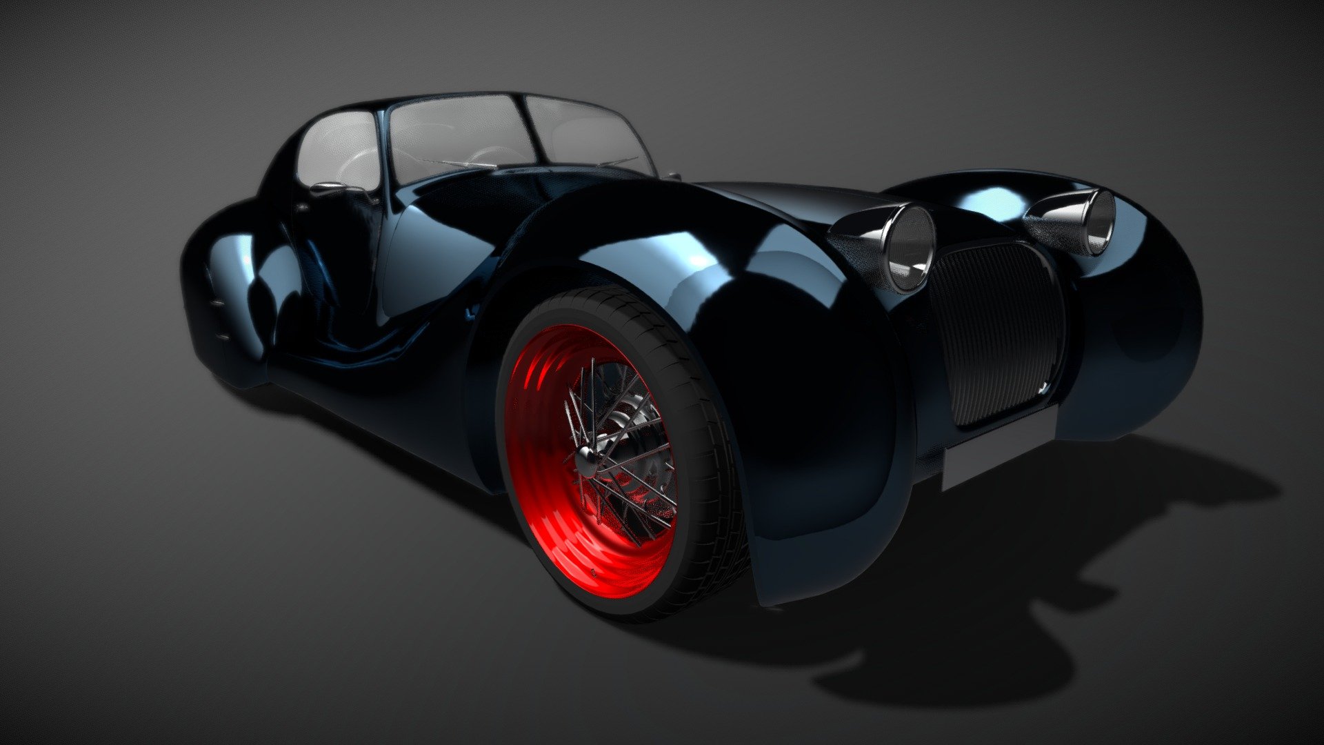 Car, modelling test - 3D model by Al (@alrawlinson) [4e481ad] - Sketchfab