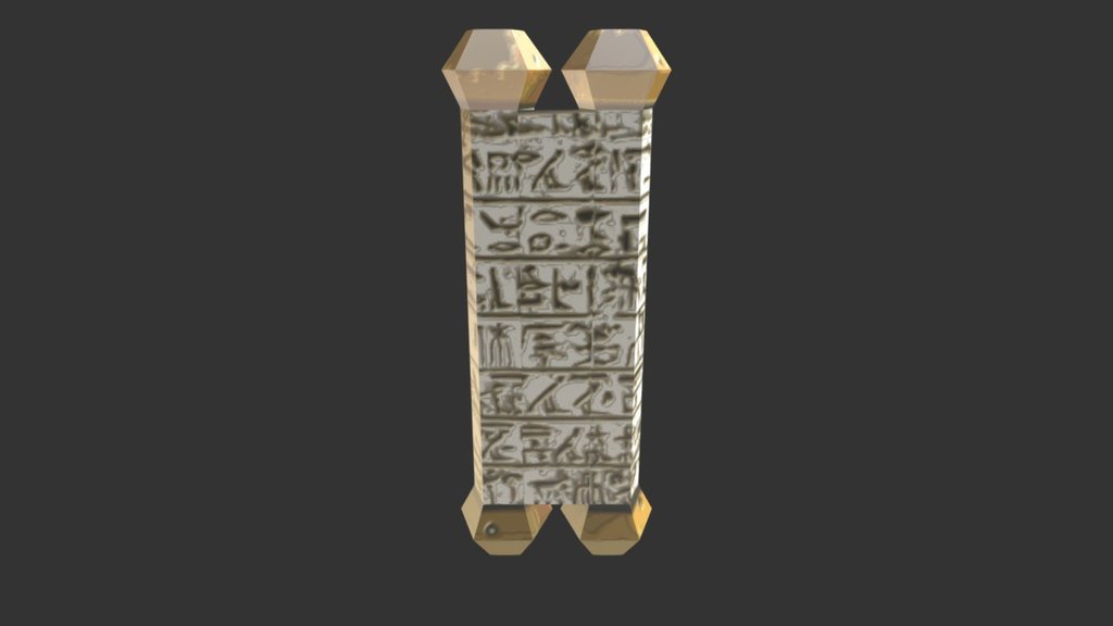 Scroll - 3D model by Freezer120 (@freemanhyzer) [4e48963] - Sketchfab
