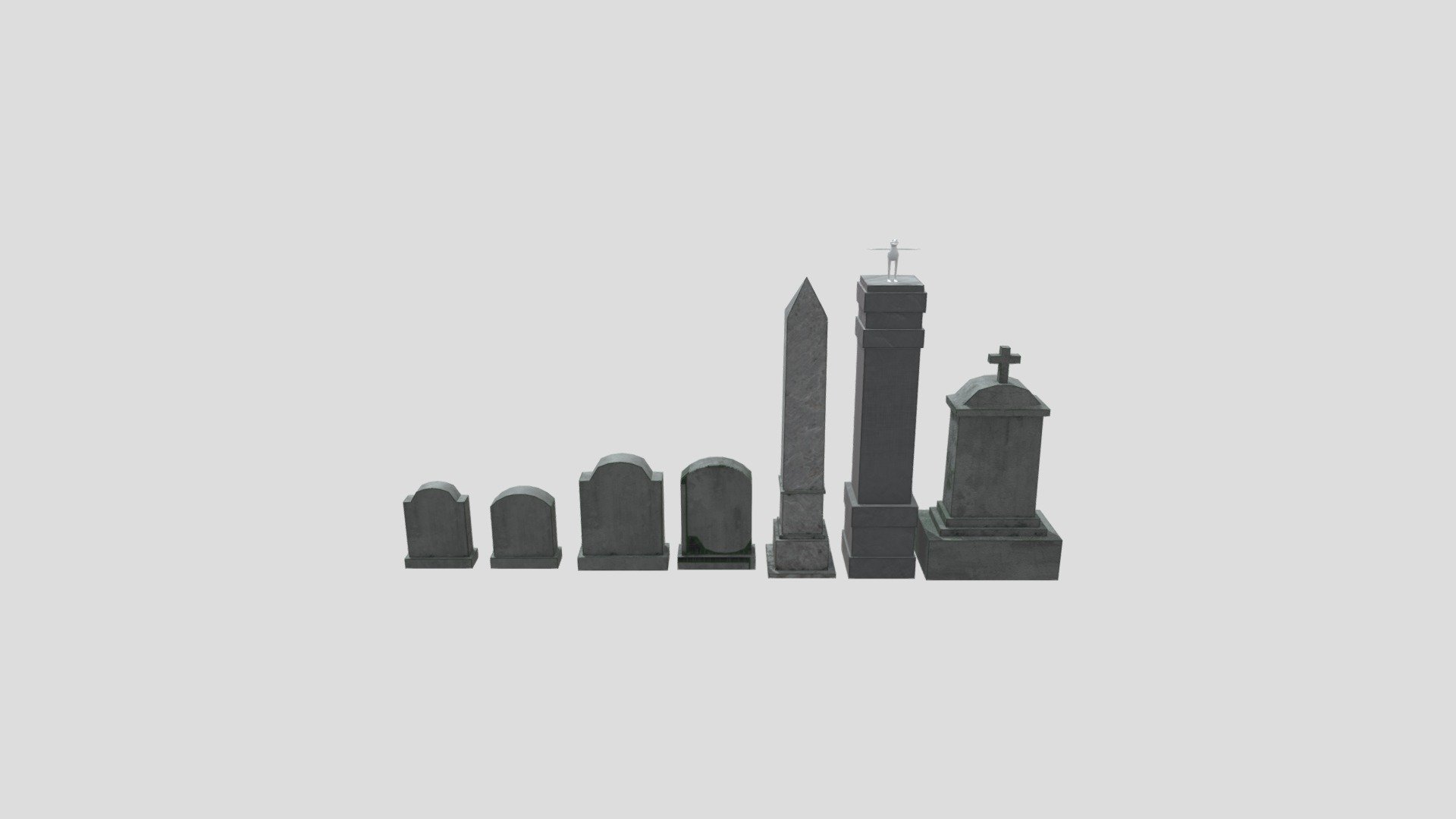 Cemetary - 3D model by Dyloz_Witty [4e49005] - Sketchfab