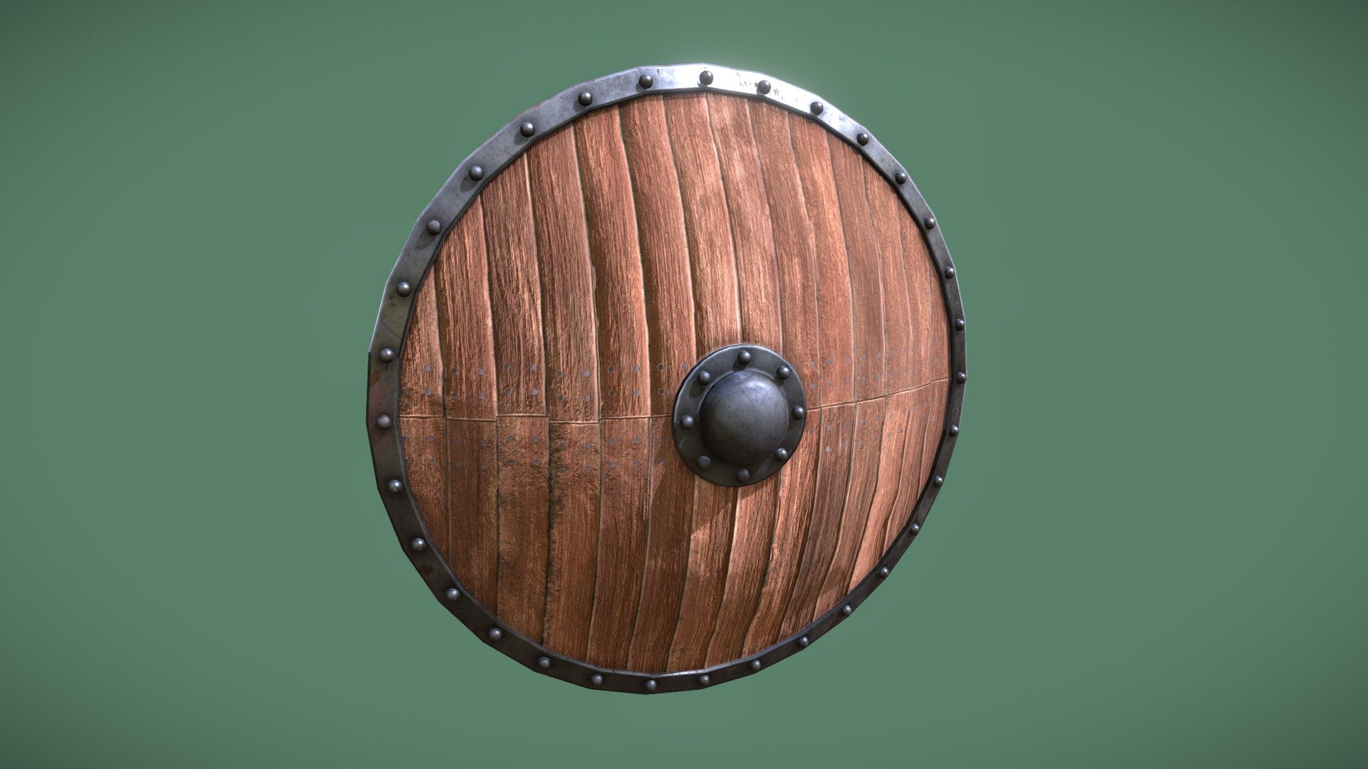 Simple Wooden Parma Shield - Download Free 3D model by Fragalax ...