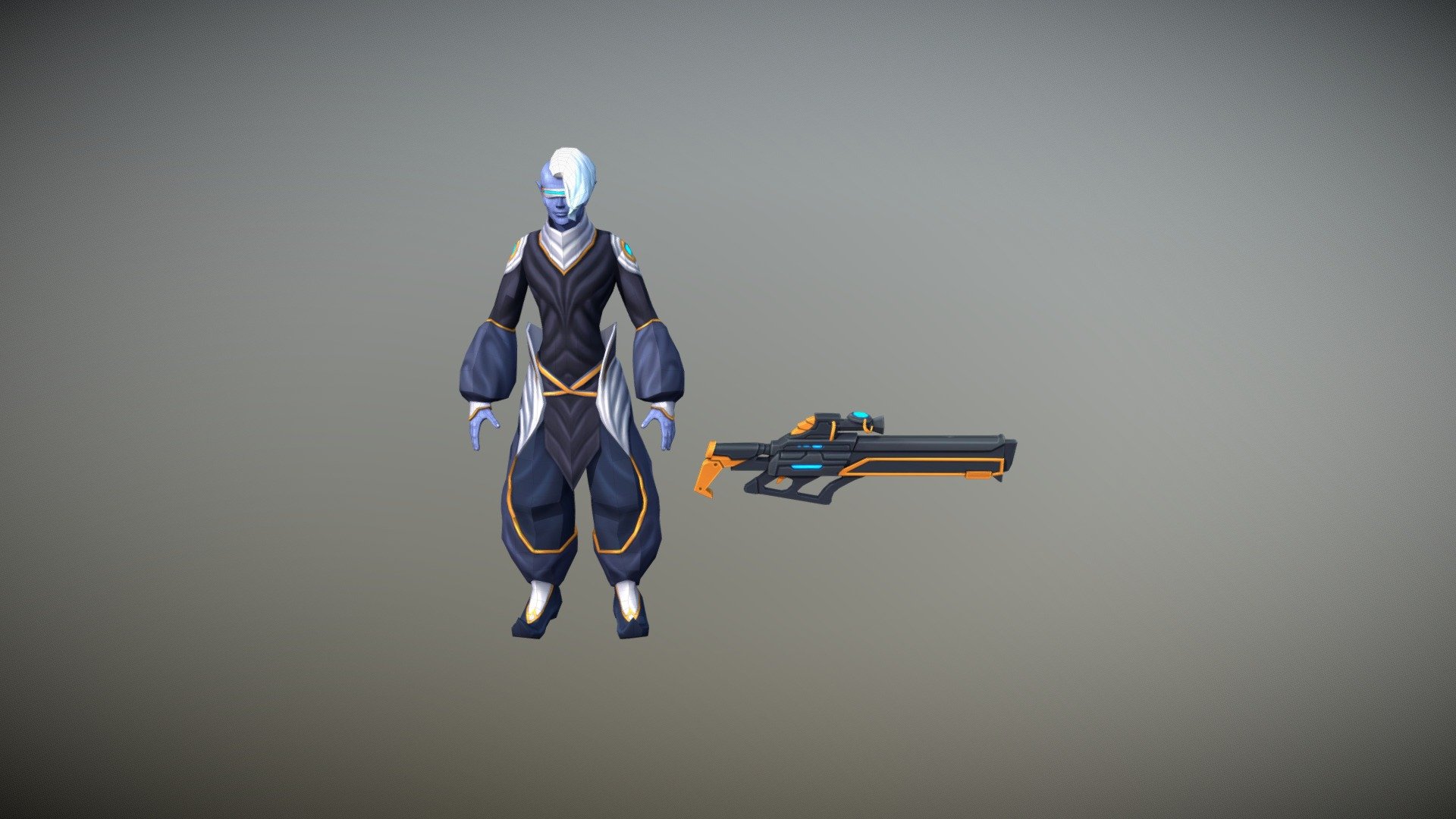 Djin - 3D model by Vladiviriy [4e49ae9] - Sketchfab