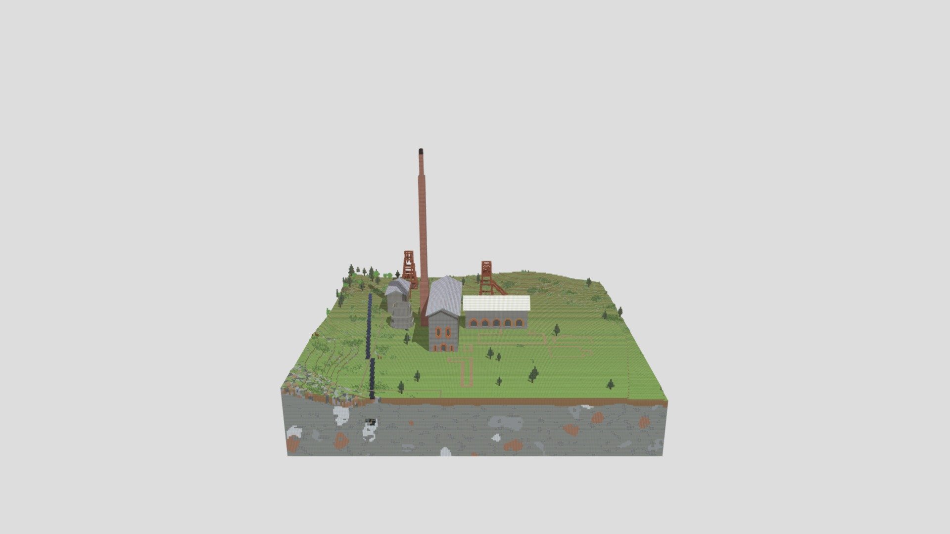 MineRhondda Colliery - Download Free 3D model by VALUE Foundation ...