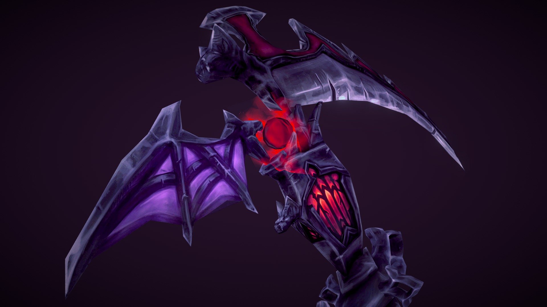 Venthyr Scythe - Weaponcraft - 3D model by Paula Szklarz (@PaulaSzklarz ...