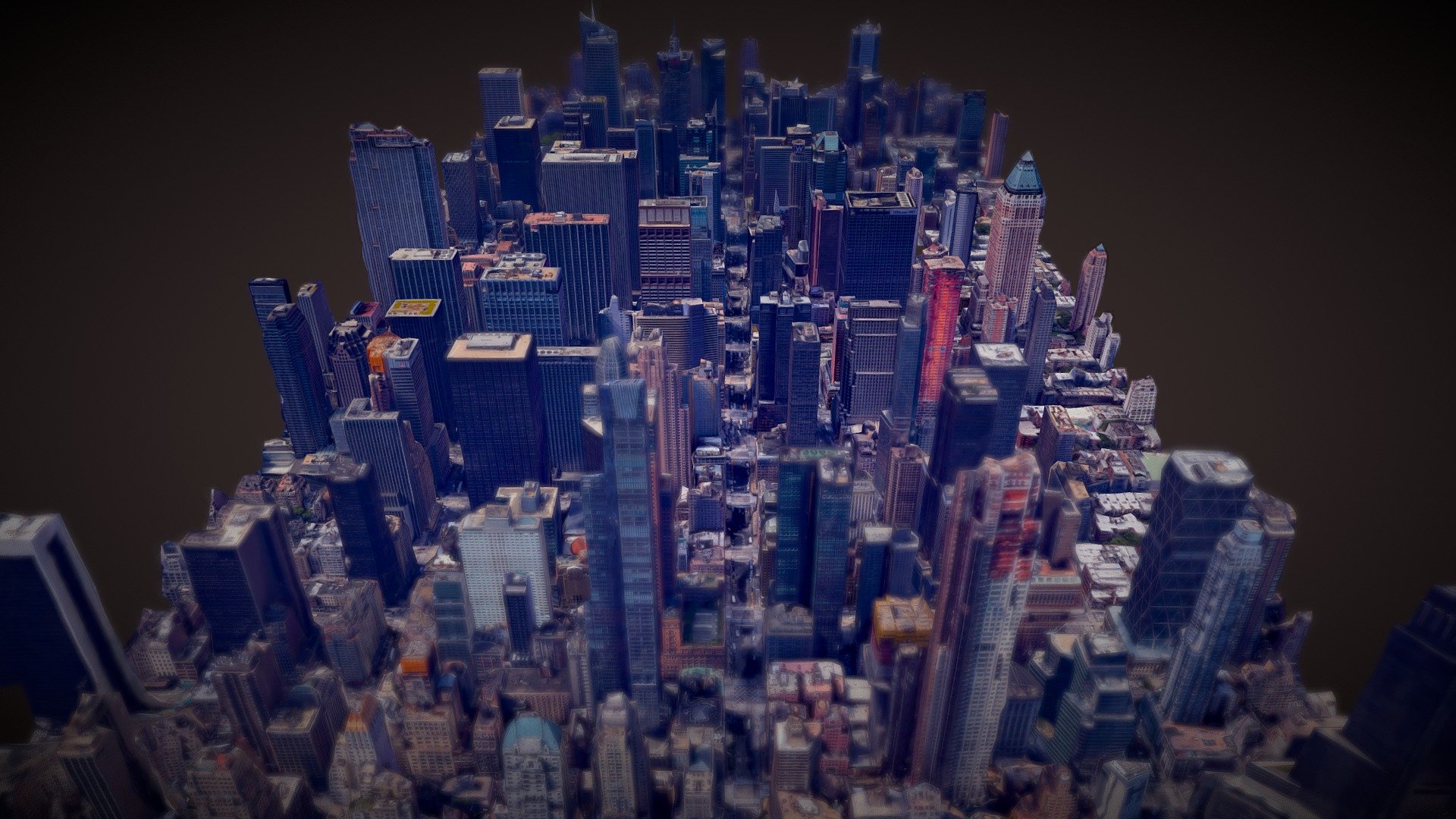 NY - Google Maps photogrammetry test - 3D model by Miguel Bandera ...