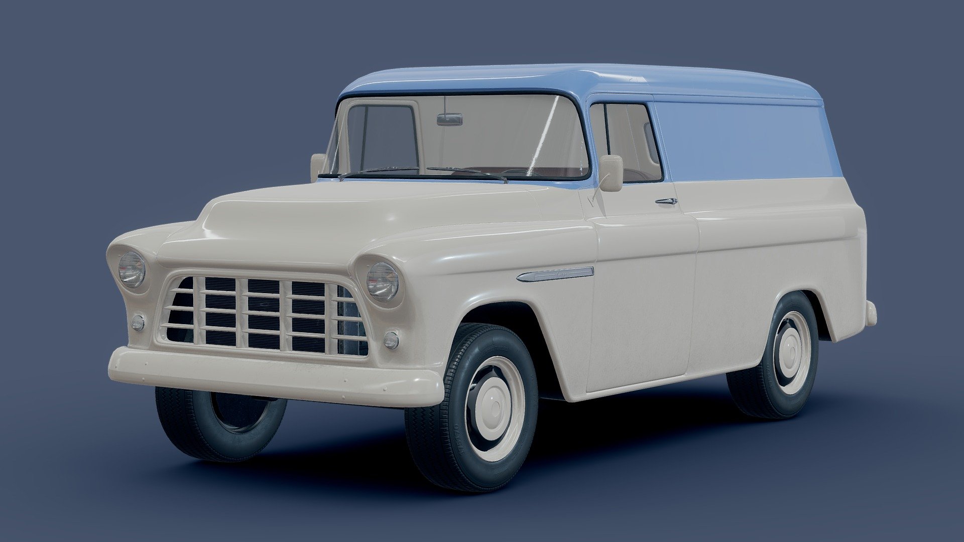 50's Van - Buy Royalty Free 3D model by gorzi (@gorzi90) [4e4e65a ...