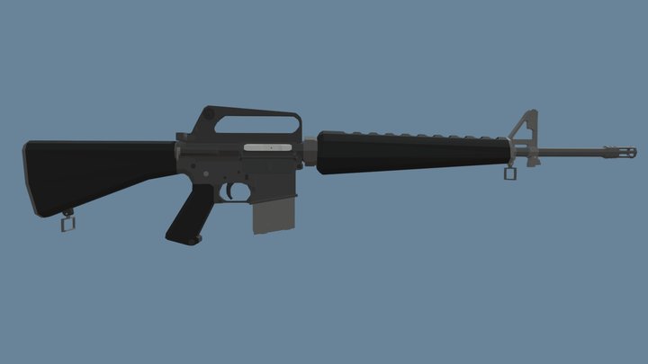 M16a1 3D models - Sketchfab