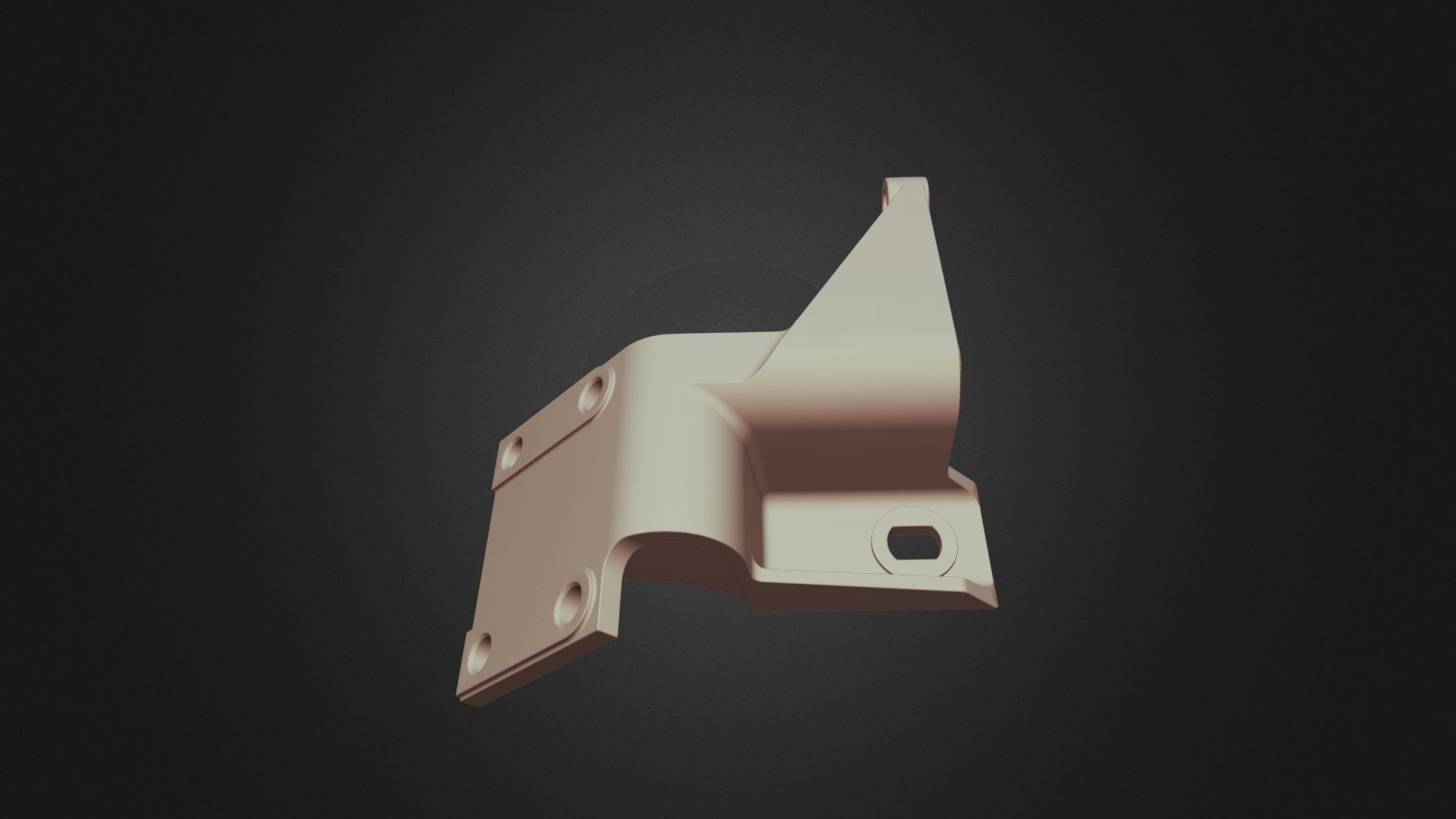 Front Engine Mount Bracket - Download Free 3D model by danpeak [4e4f0c4 ...