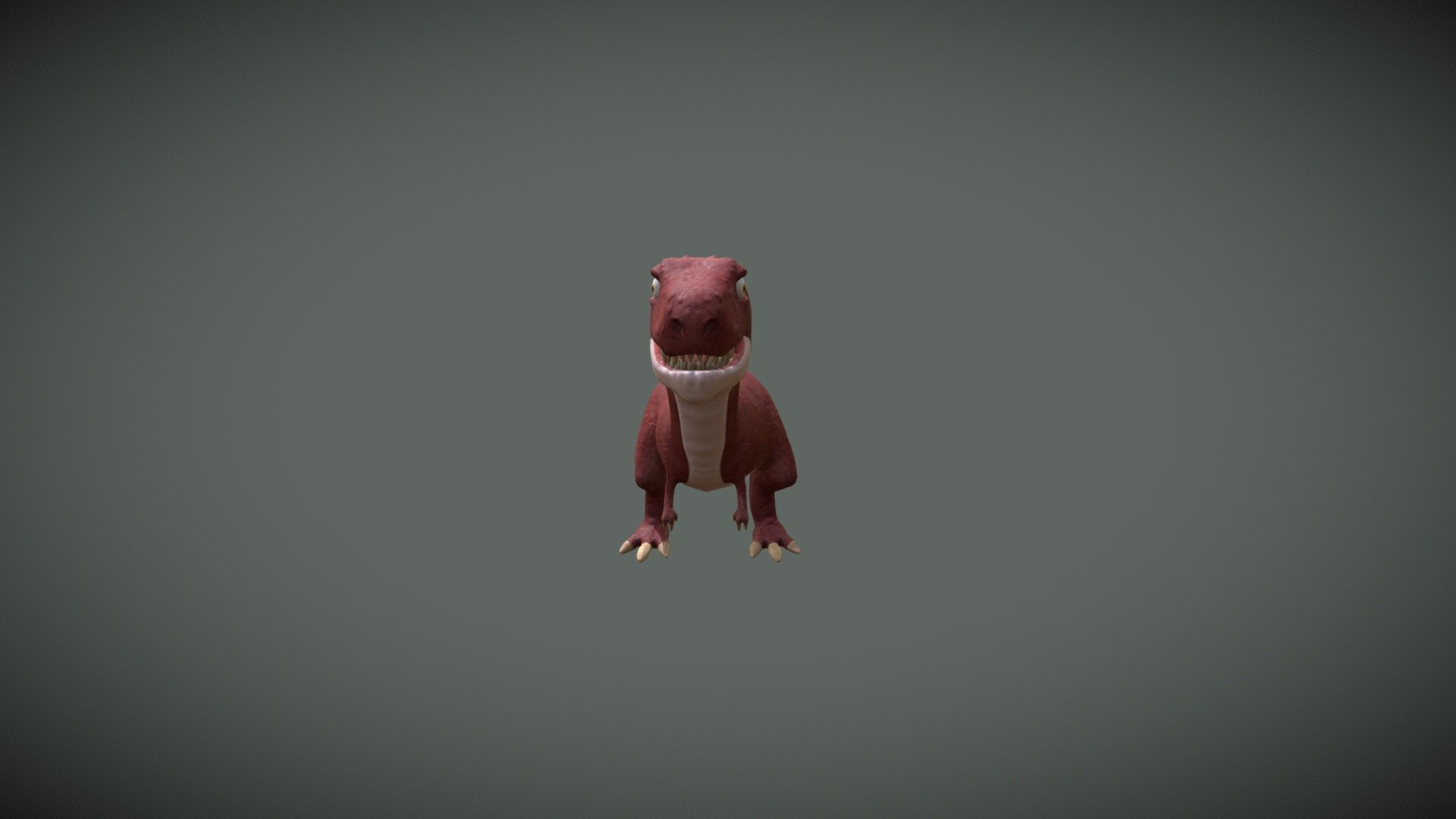 Toony-Rex - 3D model by Dany.Chaviz [4e4f109] - Sketchfab