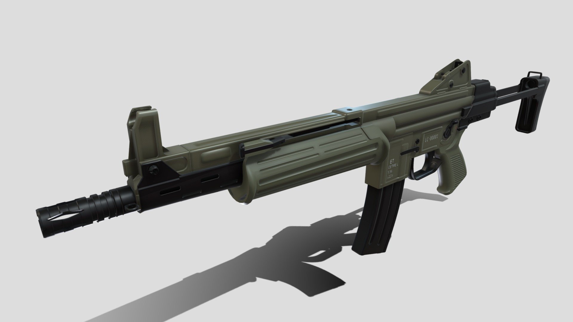 MarColMar Firearms CETME LC - 3D model by bibibibirite [4e4f111 ...