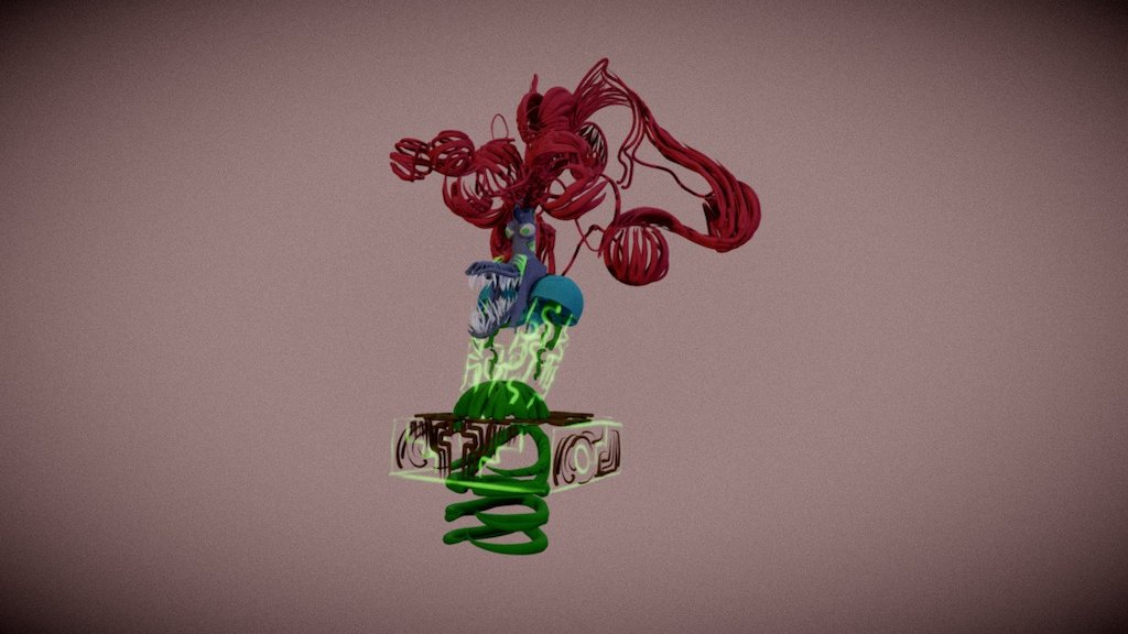 monster number 6 - 3D model by I just VaRted (@aksel.fm) [4e51849 ...