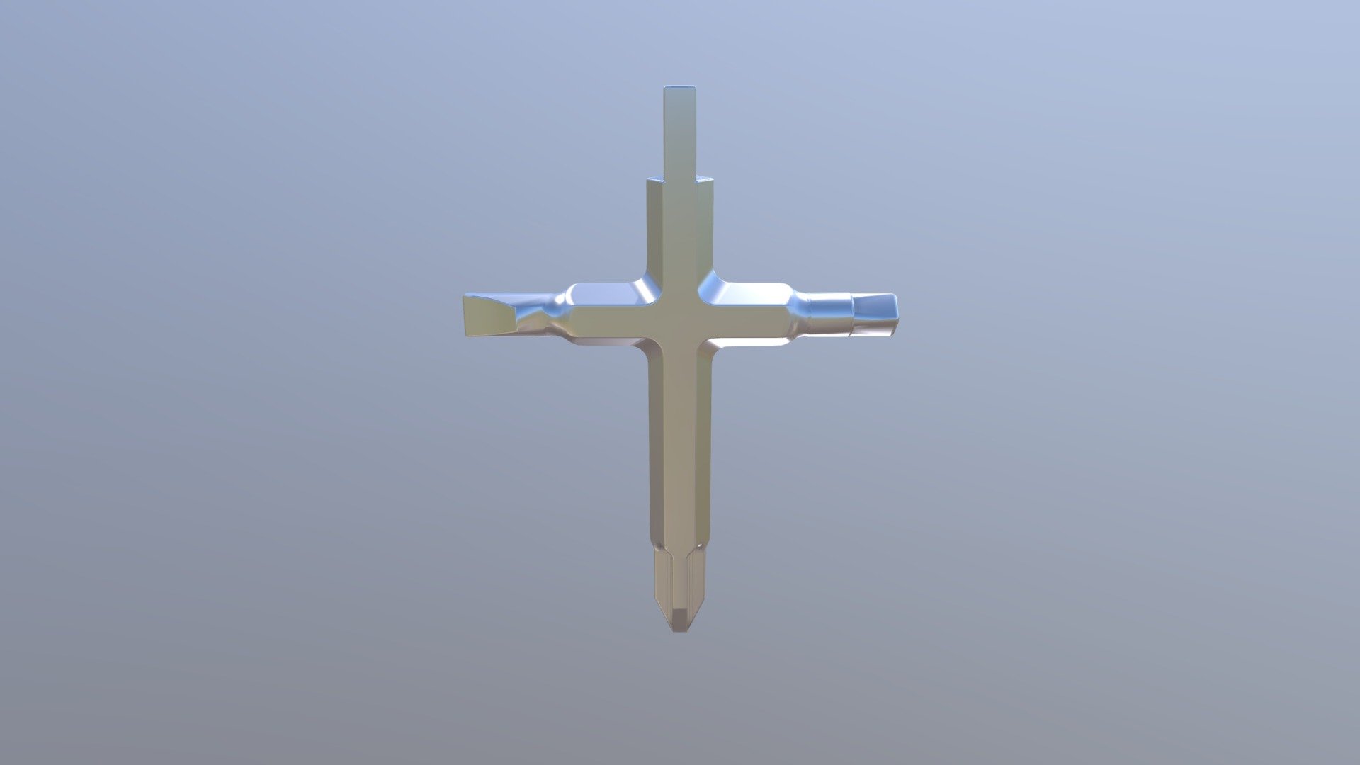 Cross ver# 2 - 3D model by kaaa [4e51b63] - Sketchfab